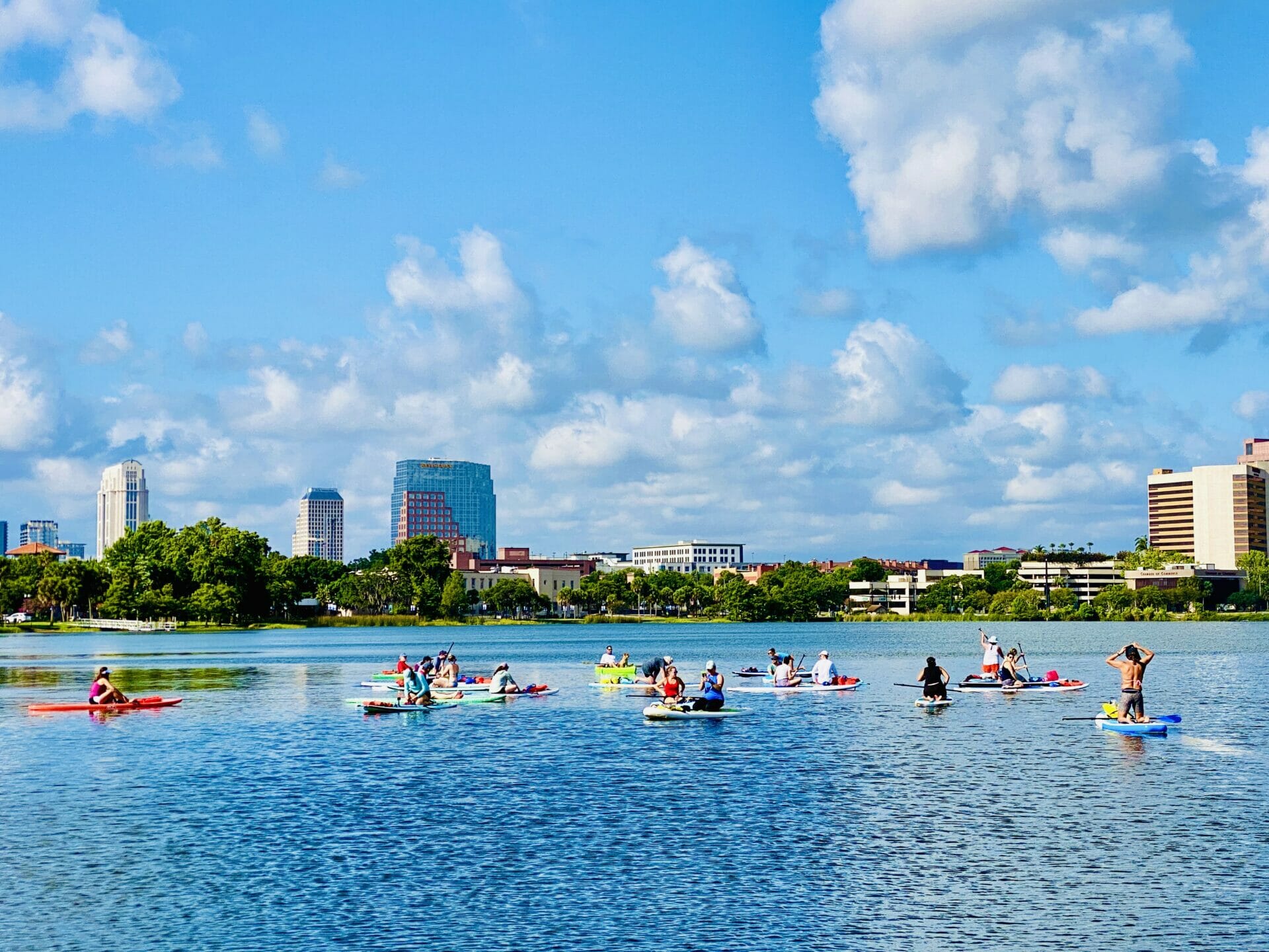 Paddleboard & Clear Kayak Lessons in Orlando, FL