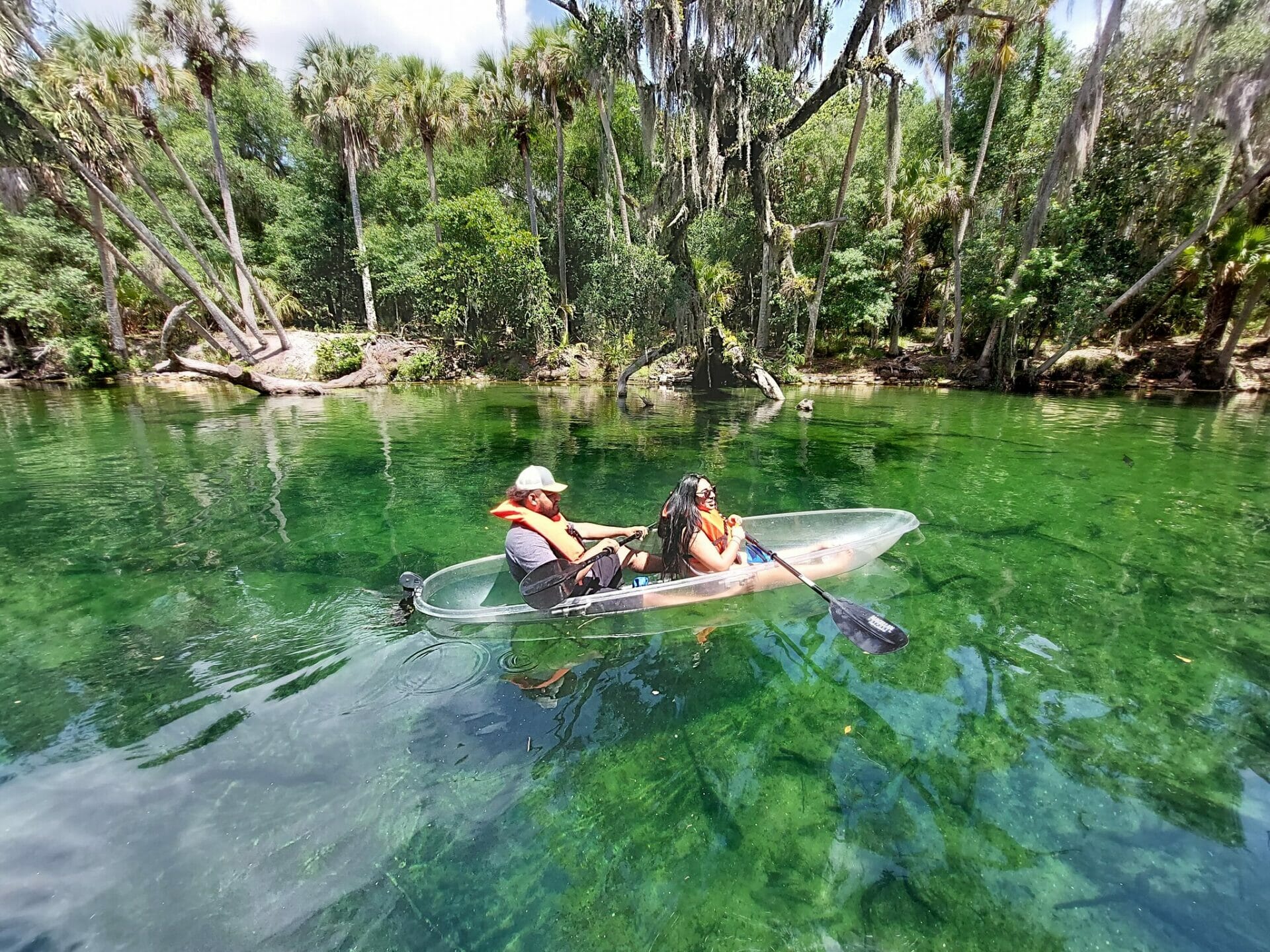 Silver Springs Wildlife Clear Paddleboarding & Clear Kayaking Tour
